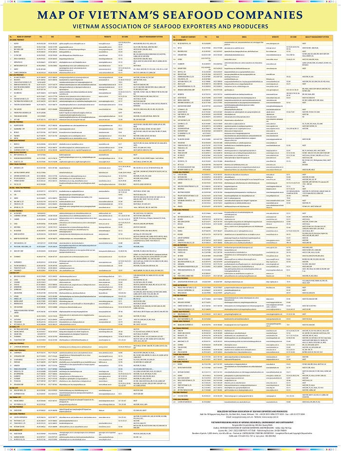 Seafood Media Group - Worldnews - VASEP Releases ´Vietnam Seafood ...