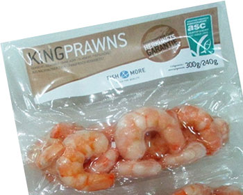 FIS - Companies & Products - Discount chain introduces ASC shrimp